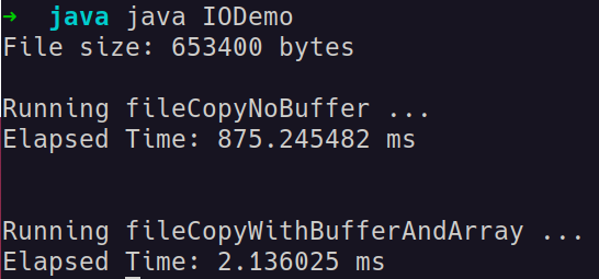 Improving File Io Performance In Java Buffered Vs Unbuffered Streams